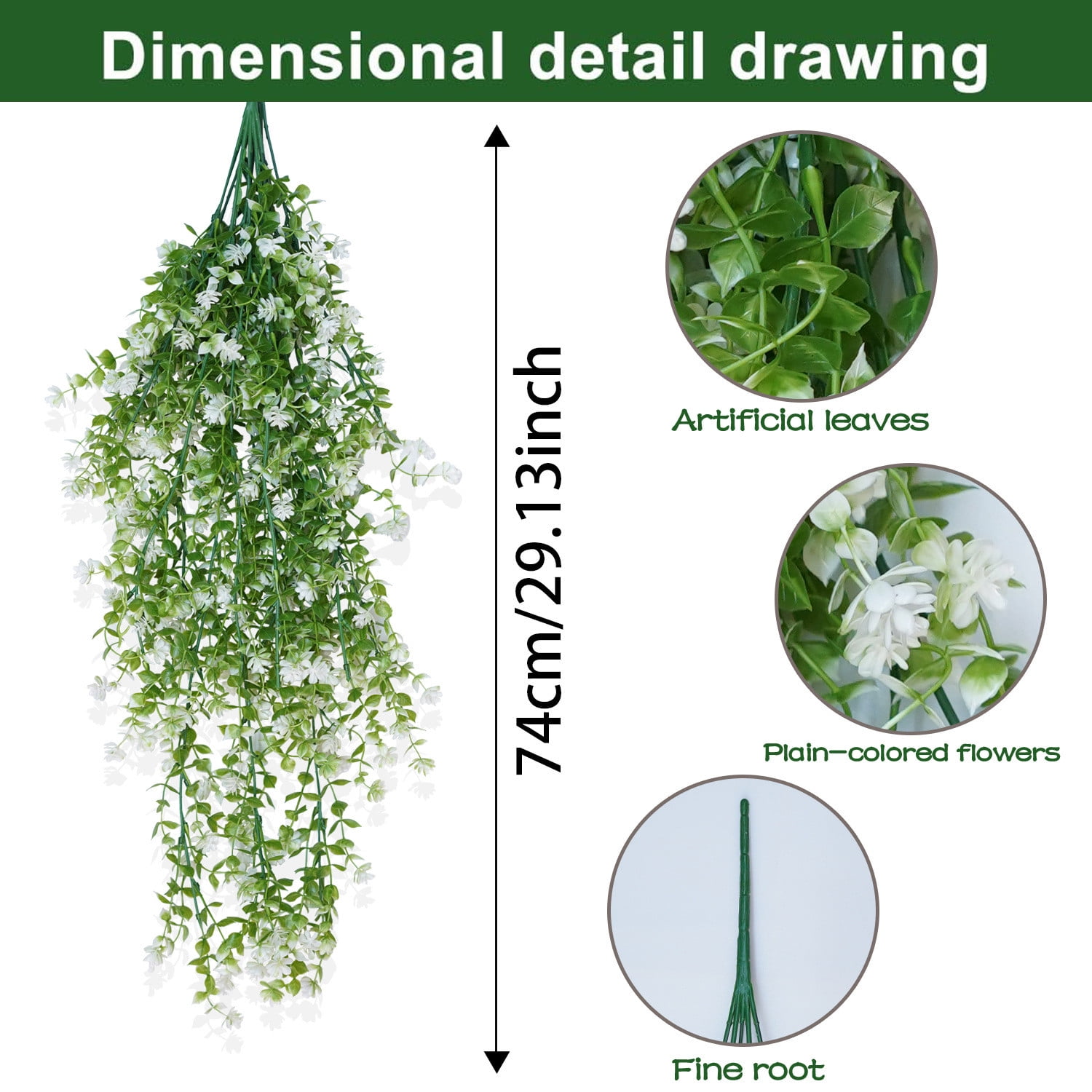 HEROOY Upgraded Simulated Rose Artificial Flower Conditioning Duct ...