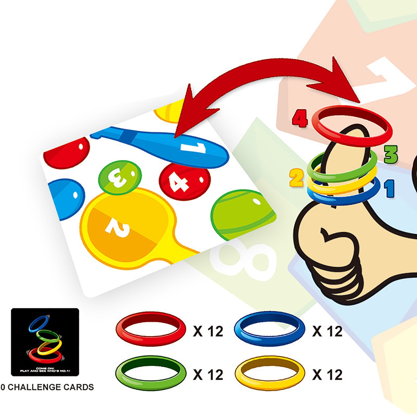 HEROOY Upgraded Thumbs-Up Early Learning Toy - Interactive Gesture ...