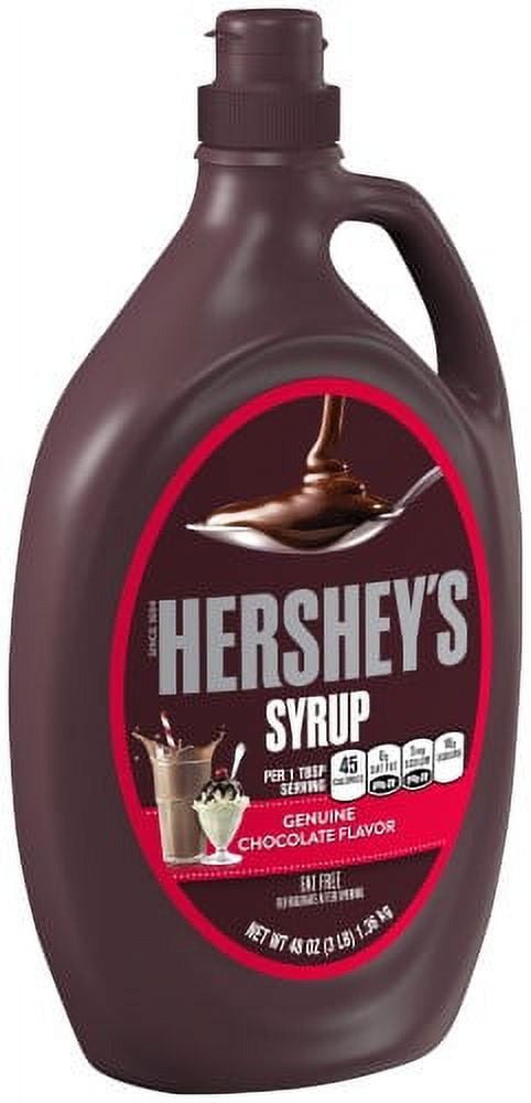 Hershey's Chocolate Syrup 48 fl oz (Pack of 20) - Walmart.com