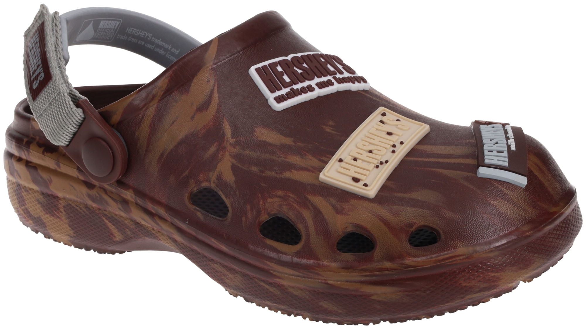HERSHEY'S Big & Little Kid EVA Molded Adjustable Strap Clog - Walmart.com