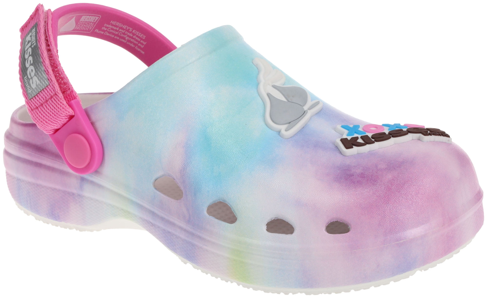 HERSHEY'S KISSES Big & Little Kid EVA Molded Adjustable Strap Clog ...
