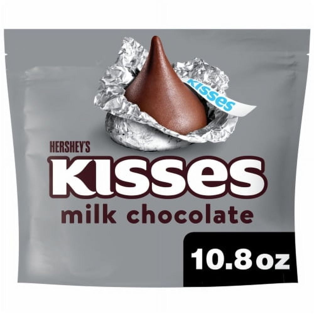HERSHEY'S KISSES Milk Chocolate Christmas Candy Share Pack 10.8 oz. - Walmart.com