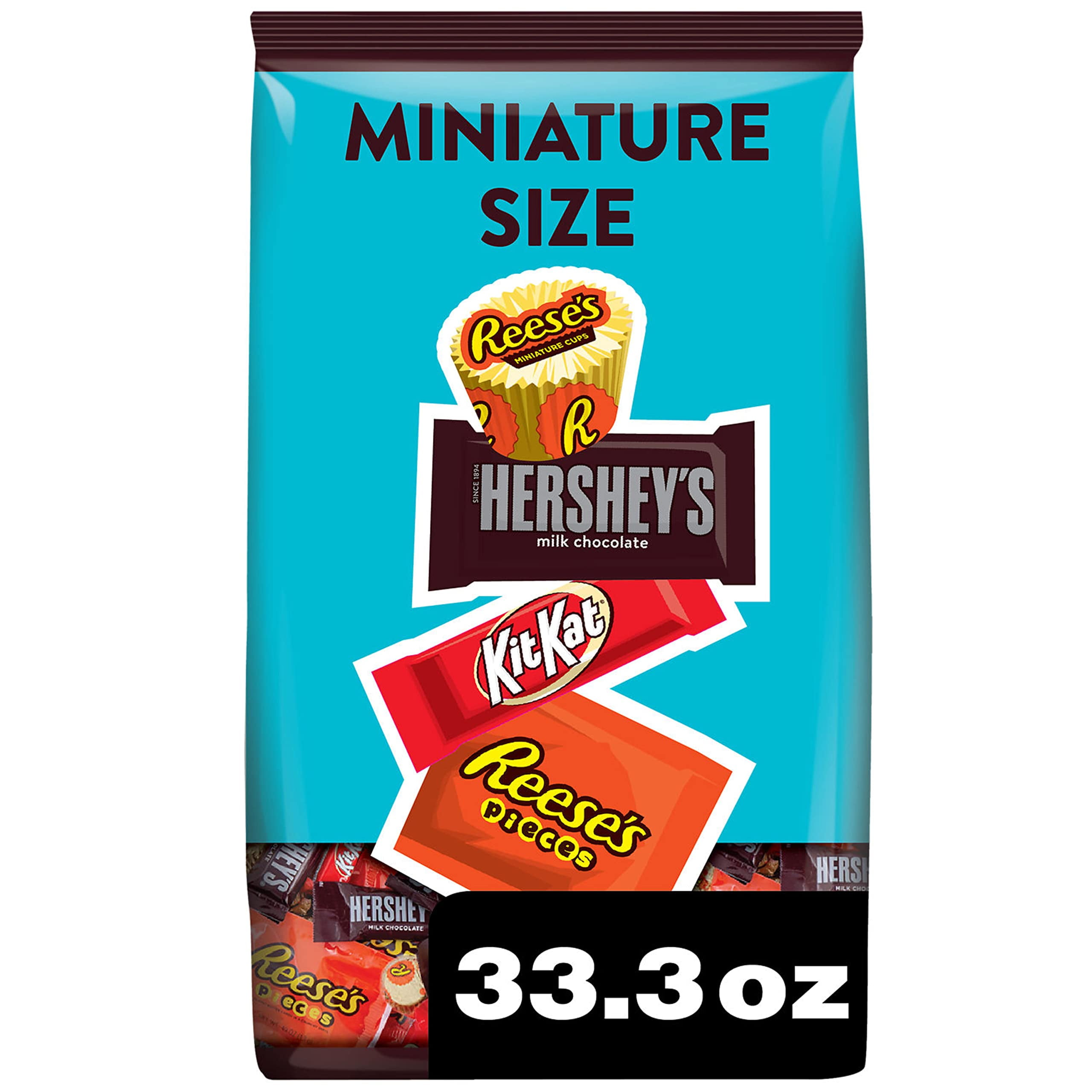 REESE'S, HERSHEY'S & KIT KAT® Miniatures Chocolate Assortment Candy ...