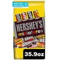 HERSHEY'S Miniatures Assorted Chocolate Snack Size, Individually ...