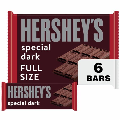 HERSHEY'S SPECIAL DARK Mildly Sweet Chocolate S'mores Candy Bars 1.45 ...