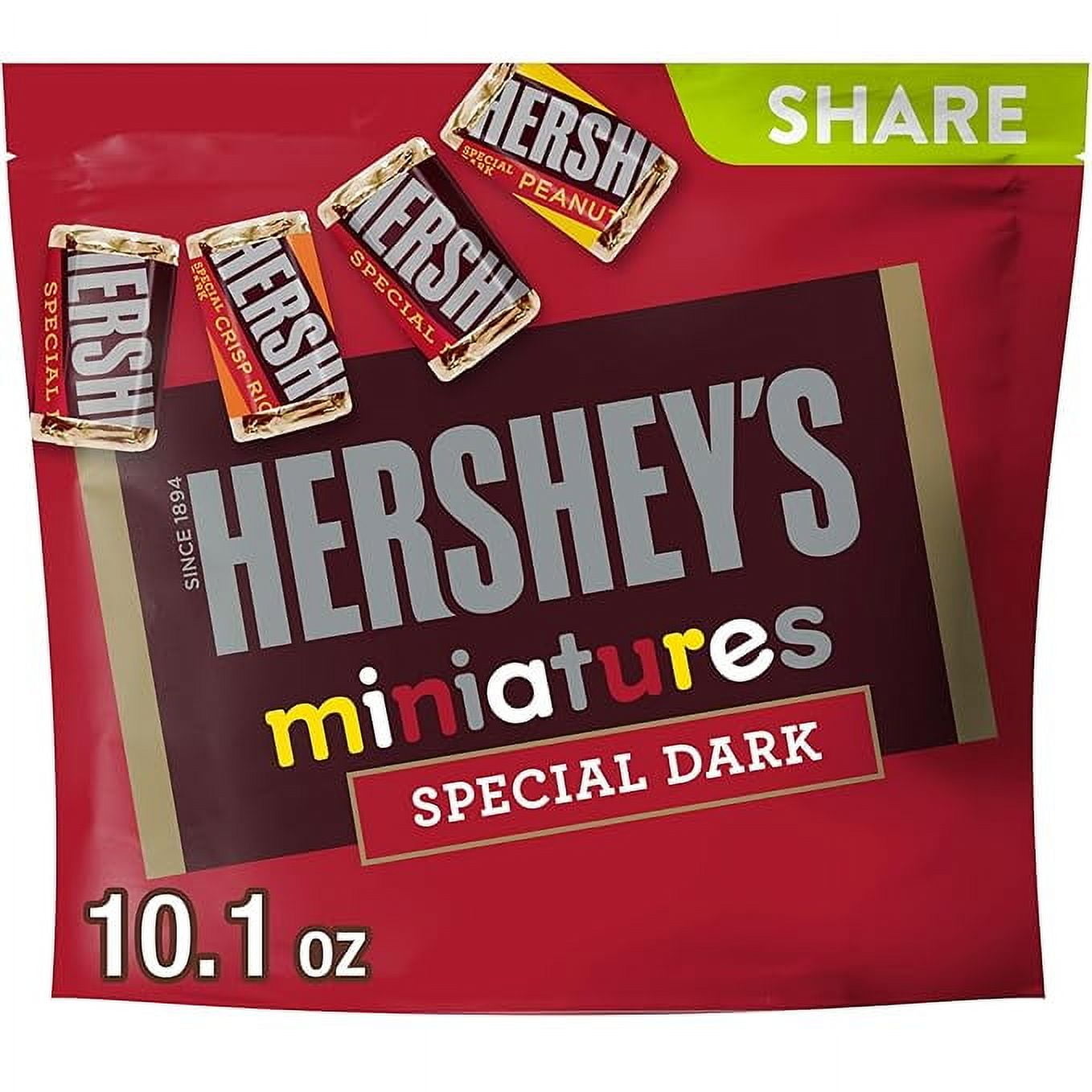 HERSHEY'S SPECIAL DARK Miniatures Assorted Dark Chocolate Candy Share ...