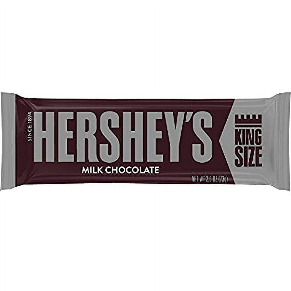 HERSHEYS Chocolate Candy Bars, King Size (Pack of 18) - Walmart.com