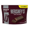Hershey's Milk Chocolate Snack Size Candy, Jumbo Pack 18 oz - Walmart.com