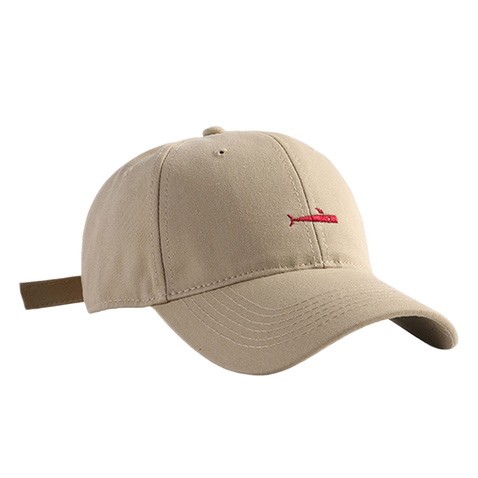 HES Baseball Cap Whale Embroidery Low Profile Curved Brim Unconstructed ...