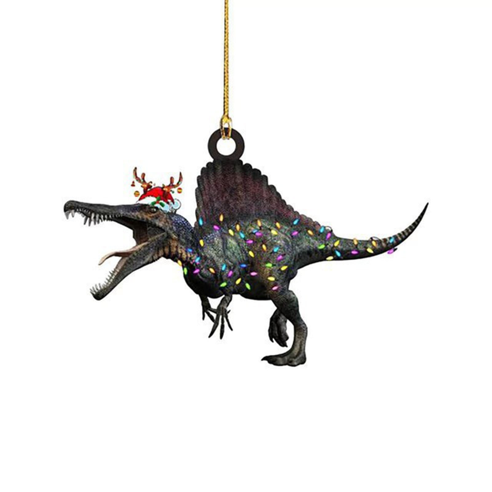 HES Christmas Tree Ornaments Acrylic Christmas Ornaments Dinosaur ...