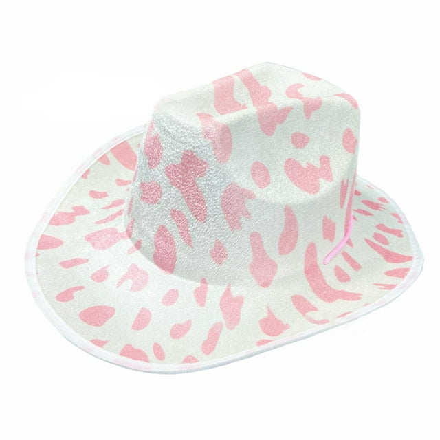HES Girls Pink Cowgirl Hat Western Women Hat Stylish Women's Pink ...