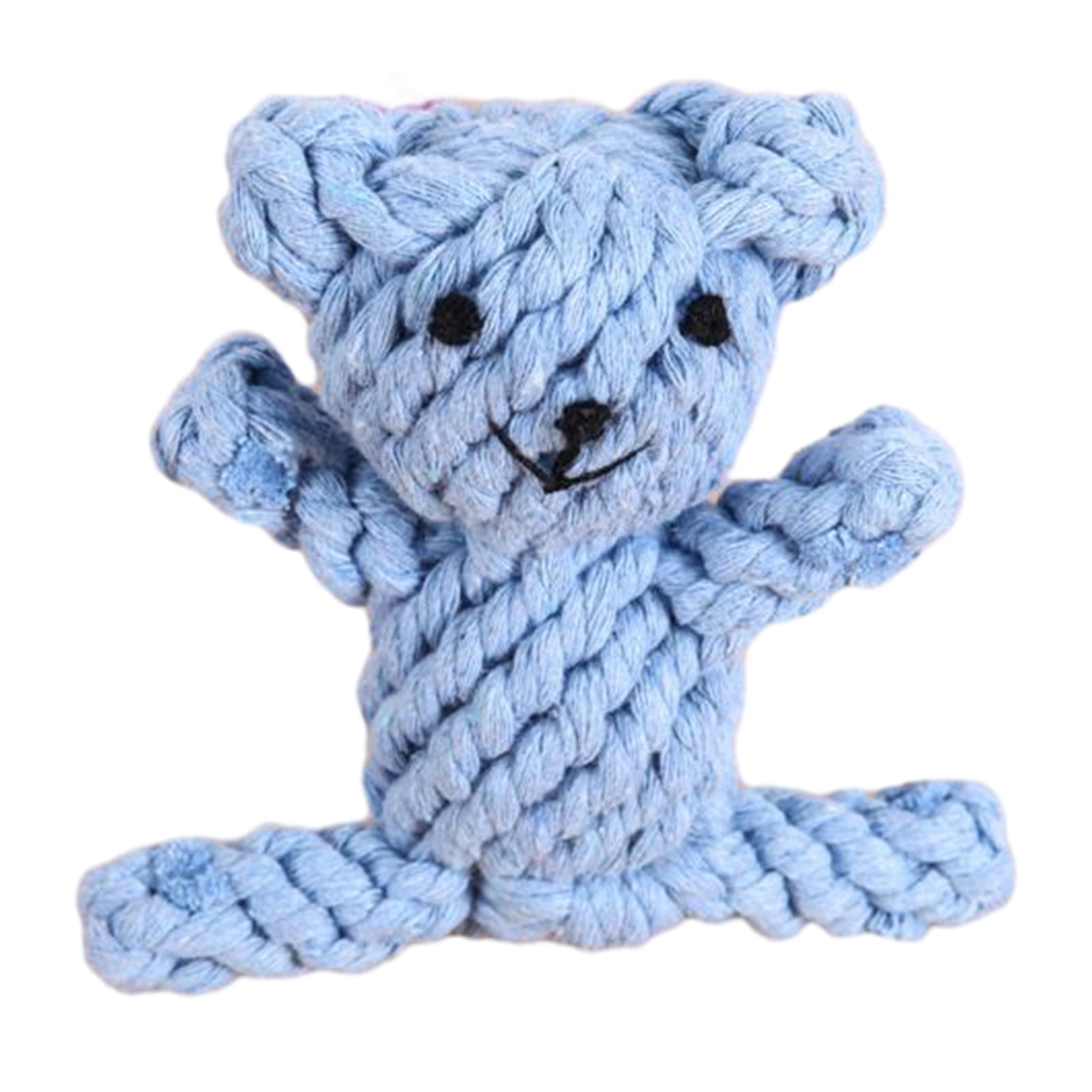 HES Pet Toy for Destructive Chewing Chew Toy Dogs Adorable Woven Bear ...