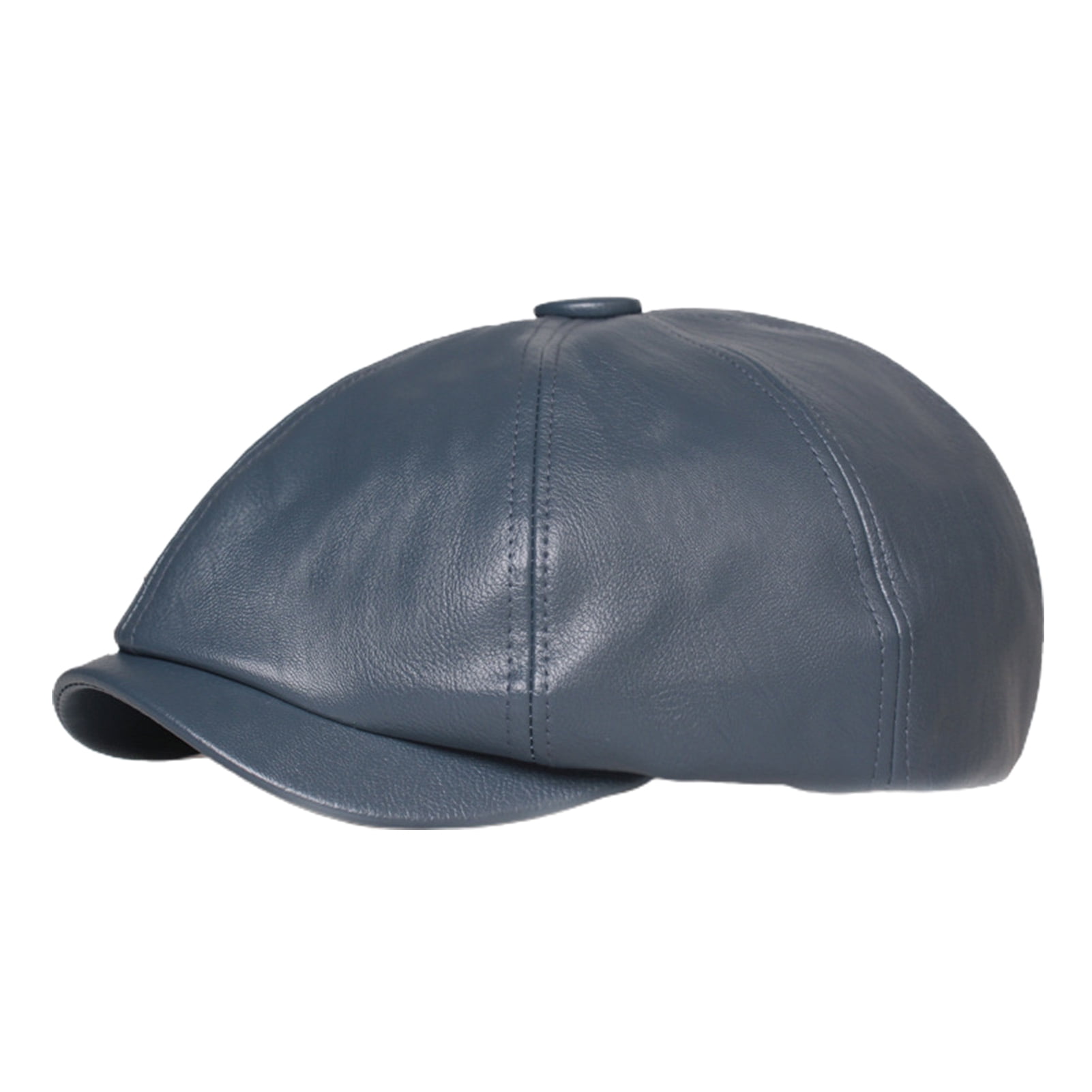 HES Wide Brim Round Dome Windproof Beret Hat Male Retro Octagonal ...