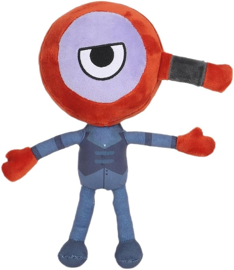 HESASDG Dandy's World Plush Toy, 10" Ebony Detective Rodger Cartoon ...