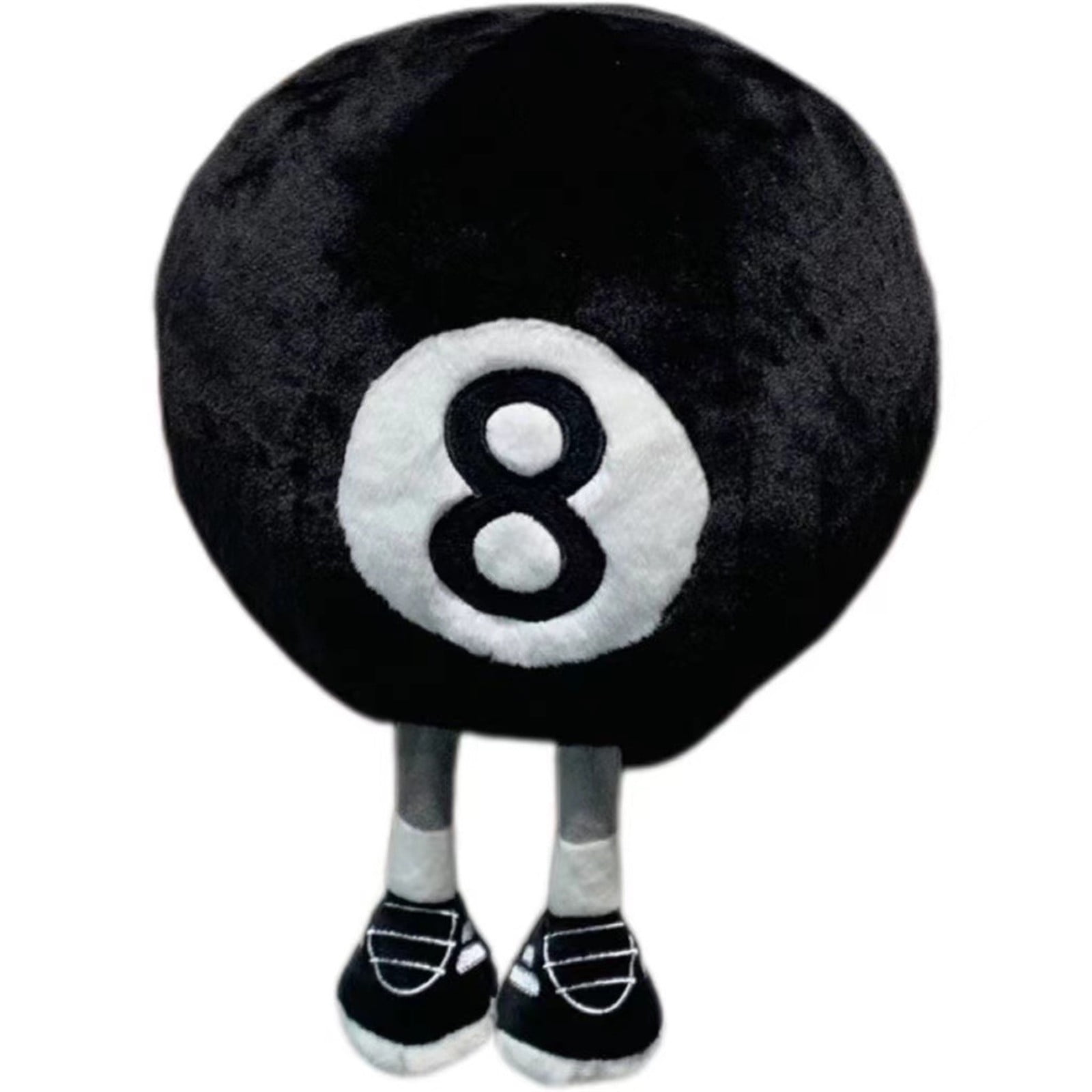 HESASDG Jellycat Billiards Plush Toys, 11" Lovely Soft Black Billiards ...