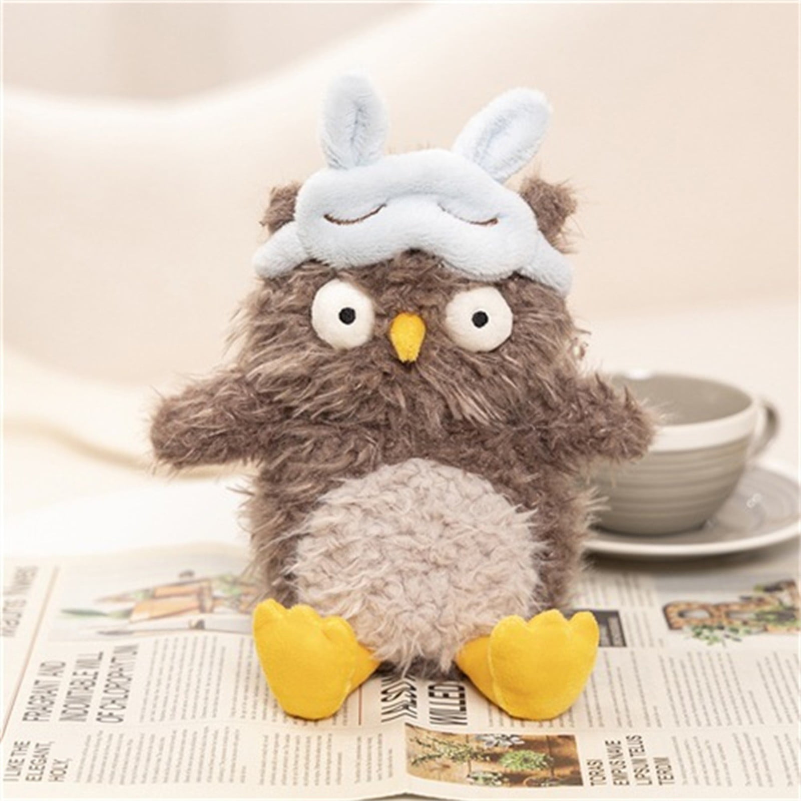 HESASDG Jellycat Hootsoftly Plush Toys, 9" Lovely Soft Hootsoftly ...