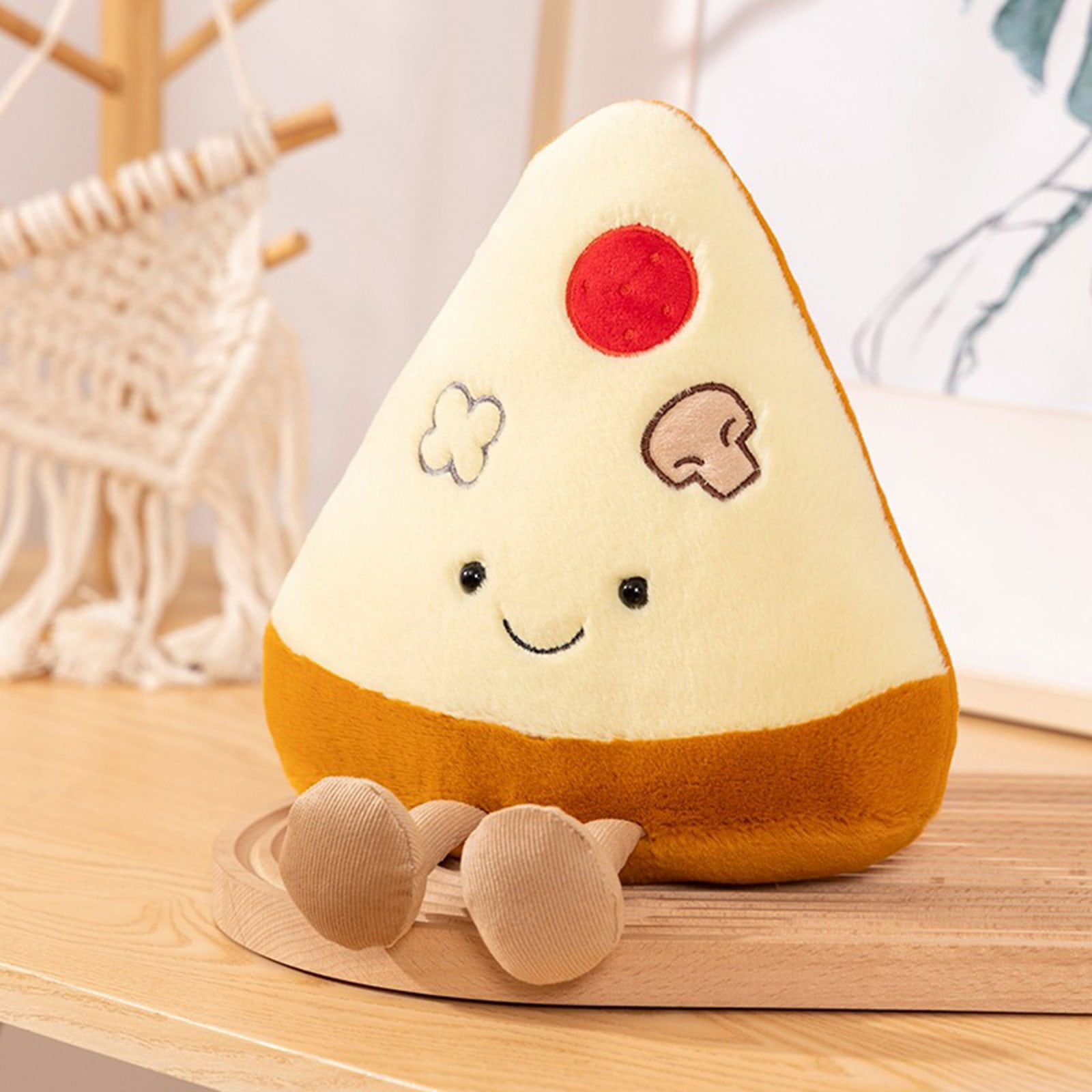 HESASDG Jellycat Pizza Plush Toys, 9" Lovely Soft Pizza Plushies Toys ...