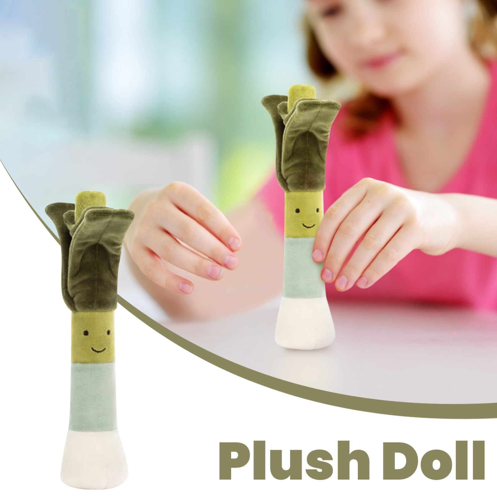 HESASDG Jellycat Vegetable Leek Plush Toys, 9" Lovely Soft Leek ...