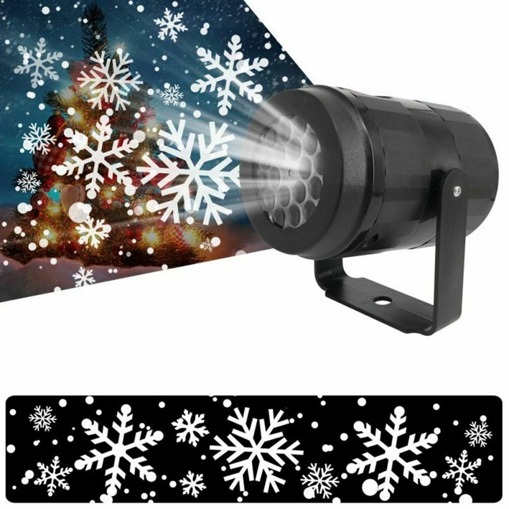 HESHENG Outdoor LED Laser Projector, Waterproof Snowflake Xmas Decor ...