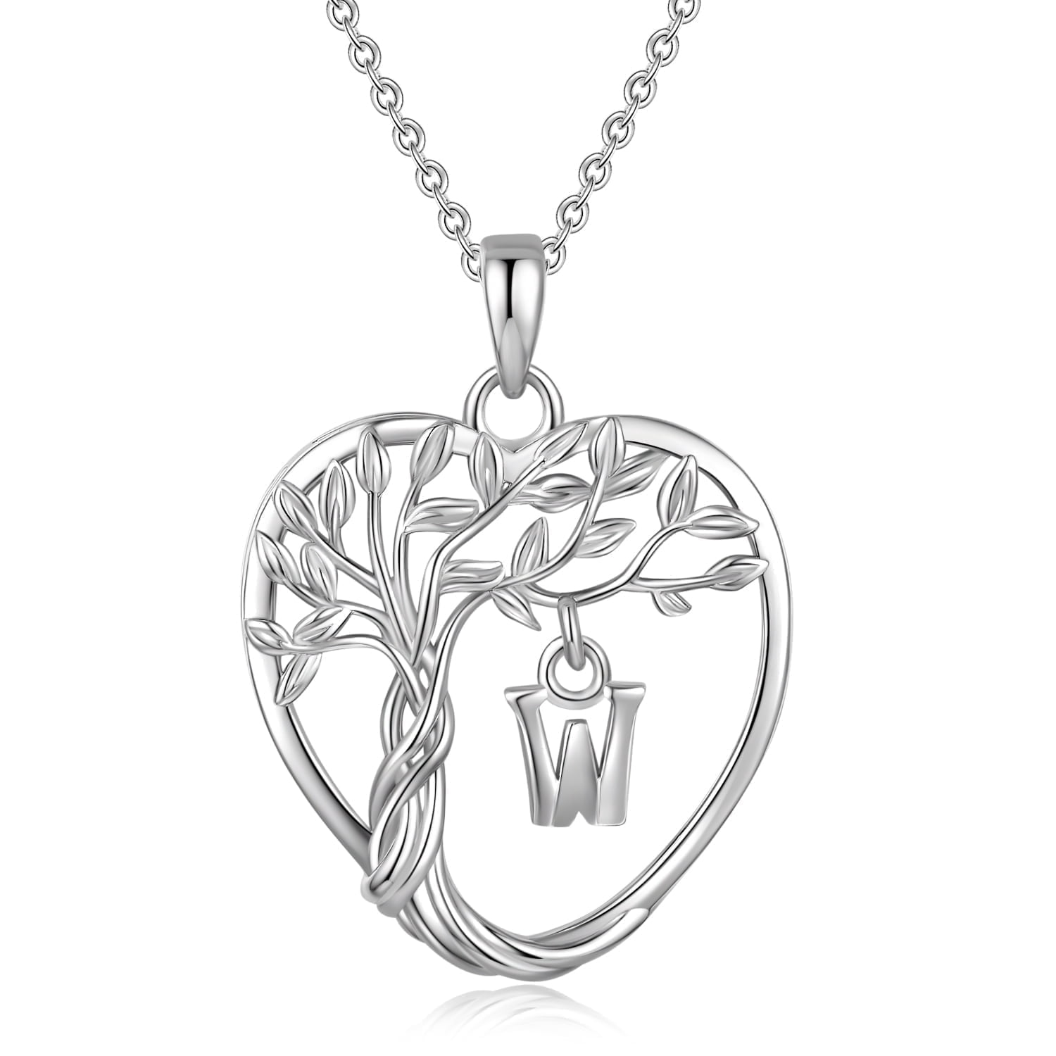 HESHPAWS 925 Sterling Silver Eternal Tree of Life Necklace for Women A ...
