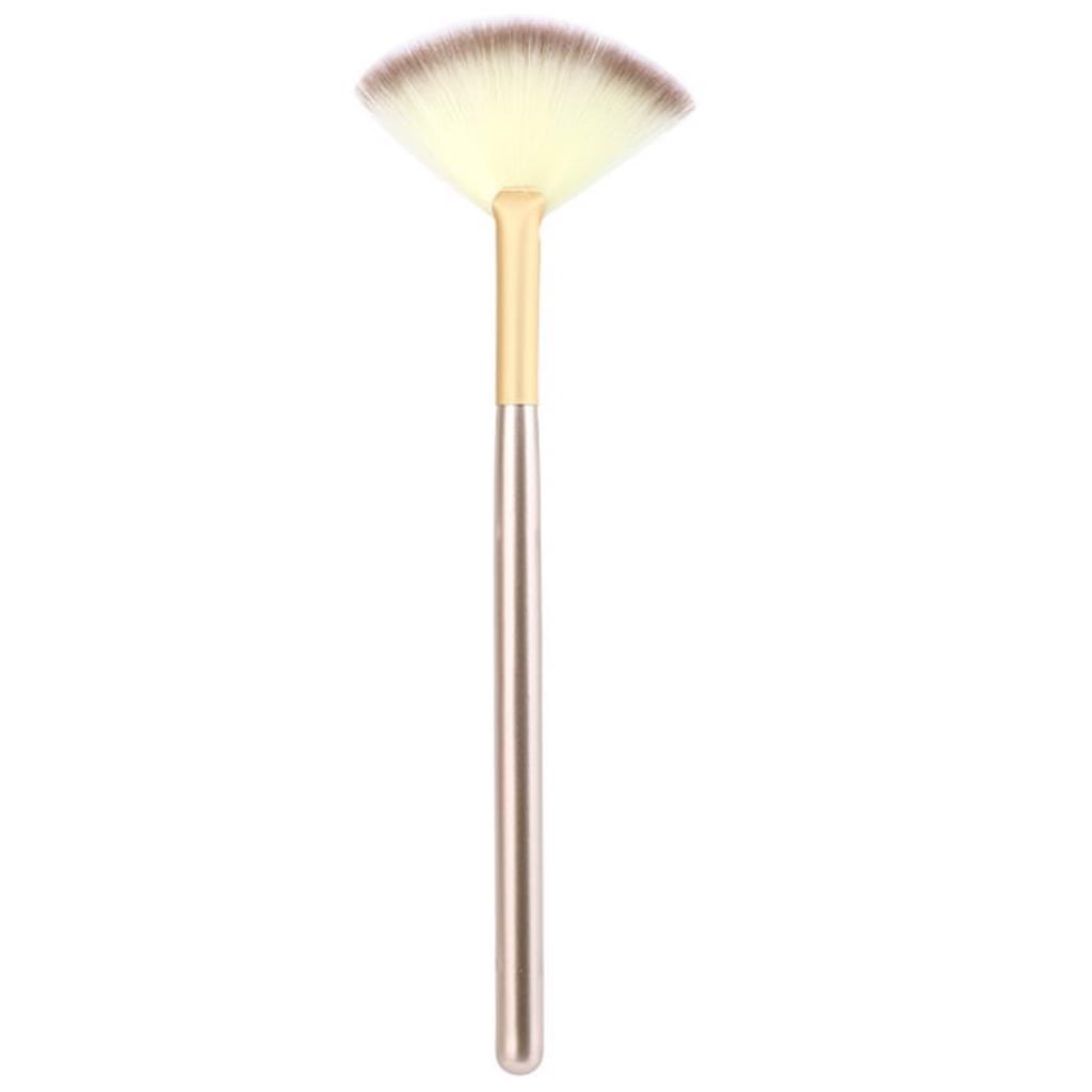 HESITONE 5pcs Fan Brushes for Facial Brushes Soft Makeup Brush Cosmetic ...