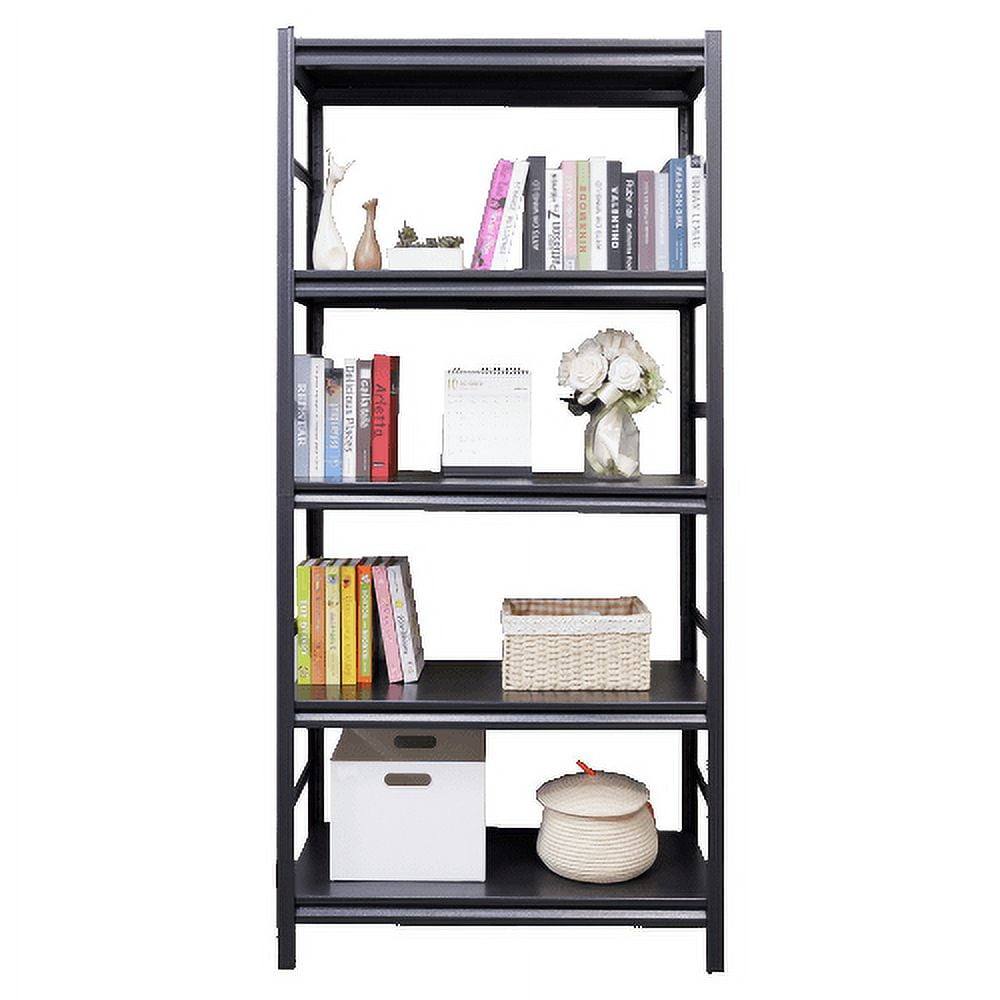 HESTINYSU 72 "H Adjustable Heavy Duty 5-Tier Metal Shelving, 2000LBS ...