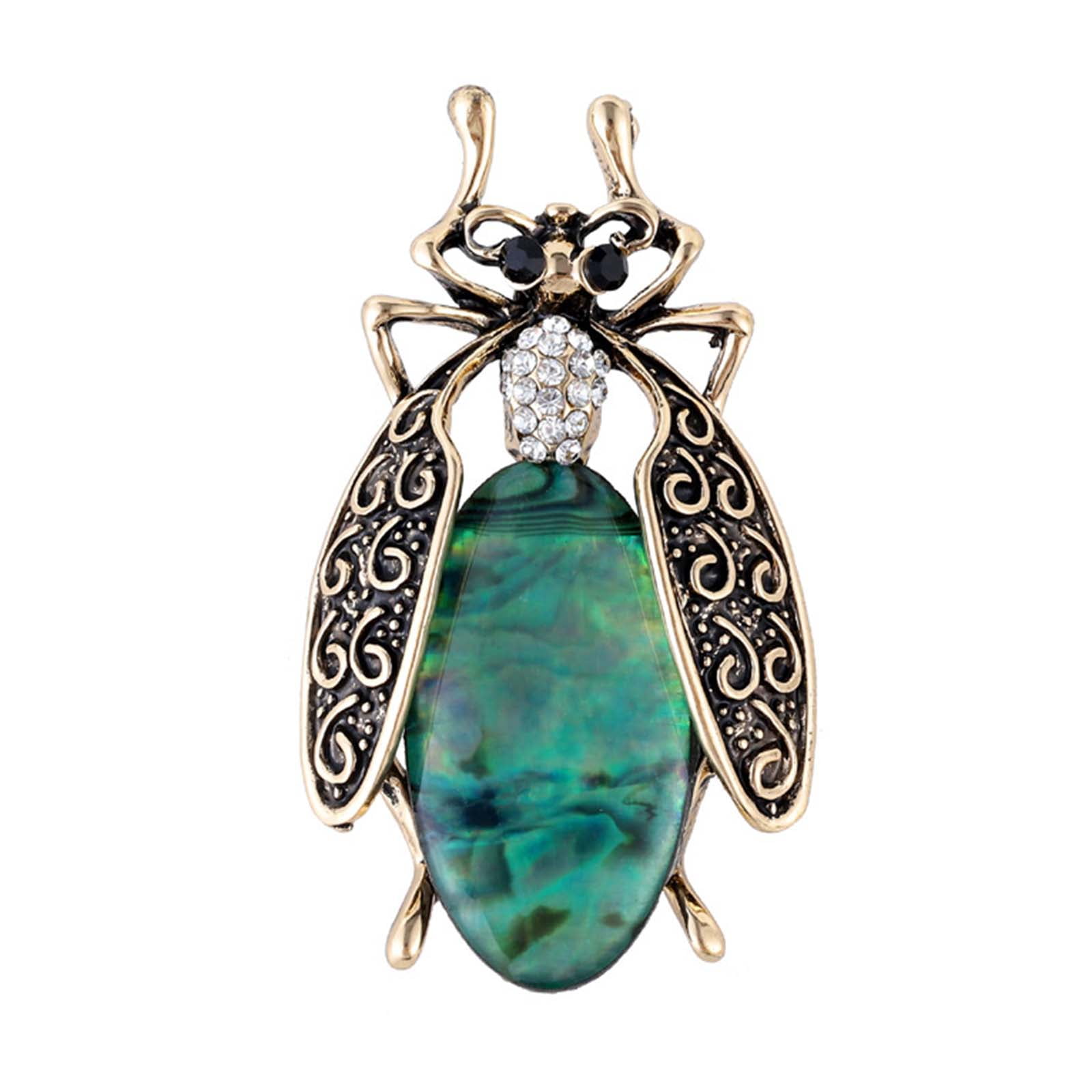 HETICA Animal Crickets Brooch for Women, Safety Brooch Pins, Enamel ...