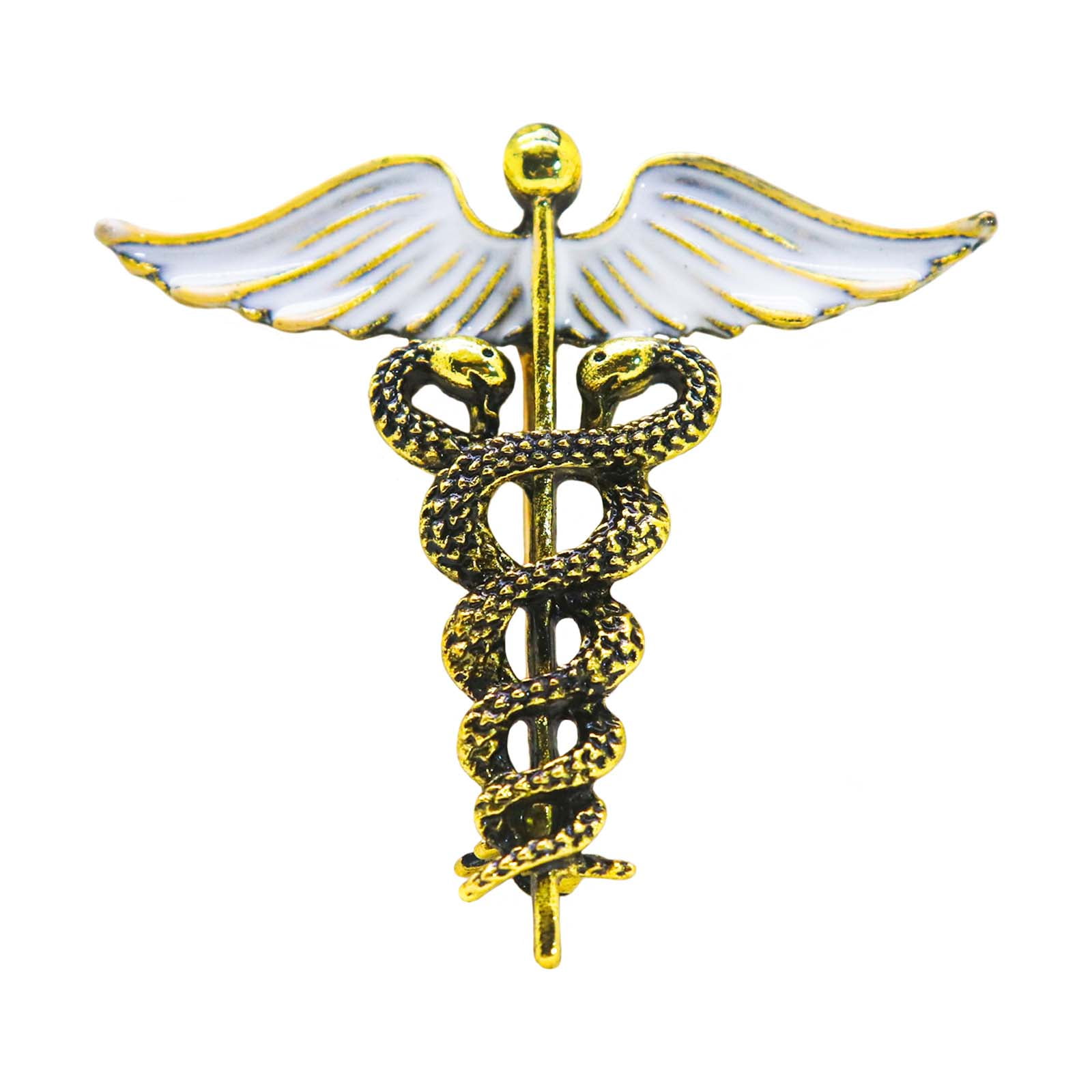 HETICA Charming Vintage Angel Double Snake Brooch Pins for Suits Pin ...