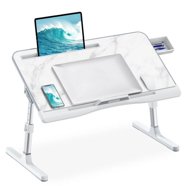 Zimtown Removable Laptop Table Stand Height Adjustable Computer Desk ...