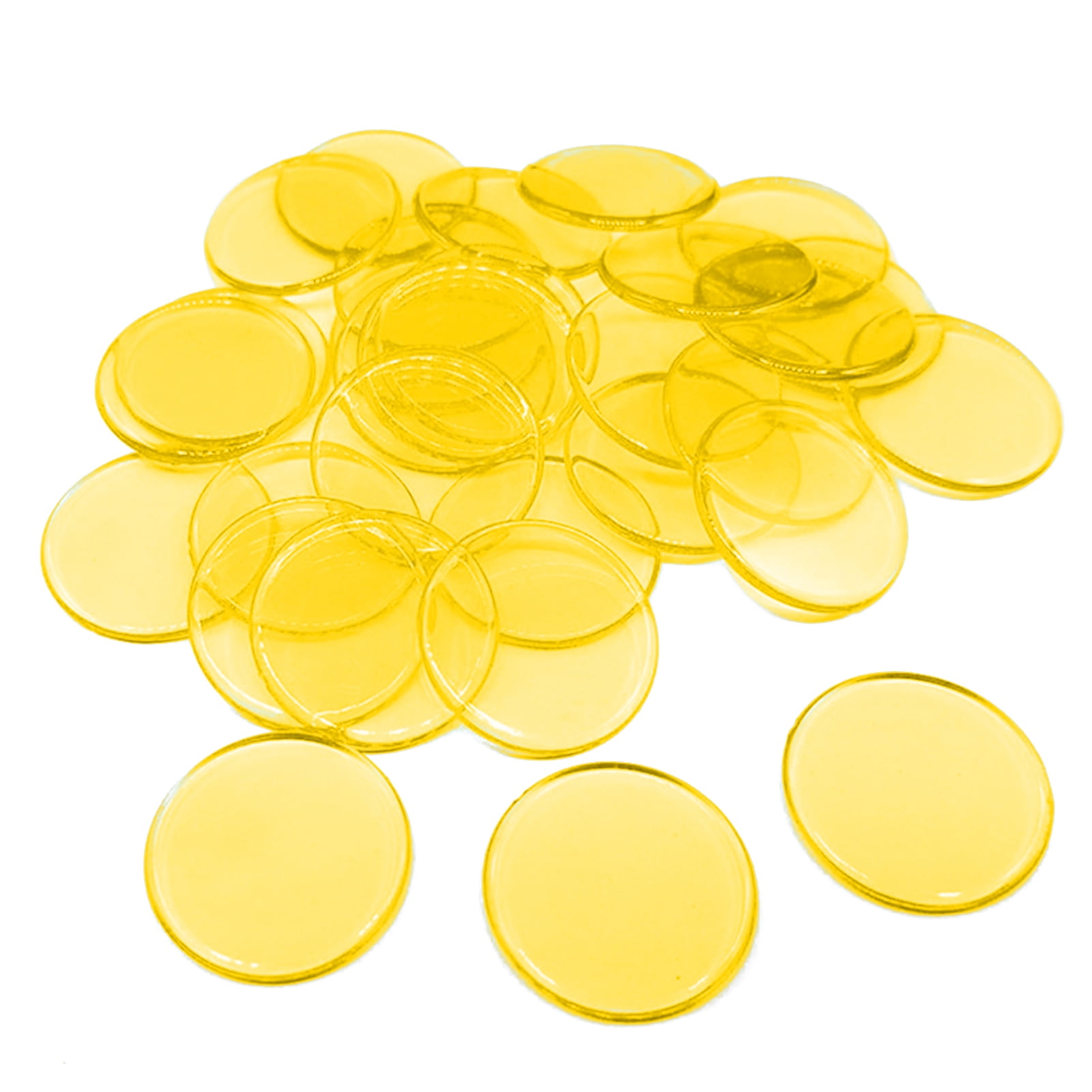 Plastic Game Markers 400 Pcs Magnetic Bingo Chips - Colorful Round ...