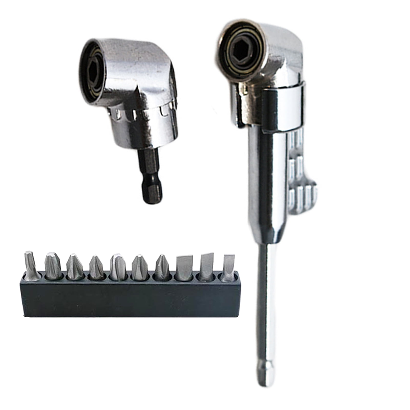 HEVIRGO 105-Degree Angle Wrench Attachment Adapter Universal Easy to ...