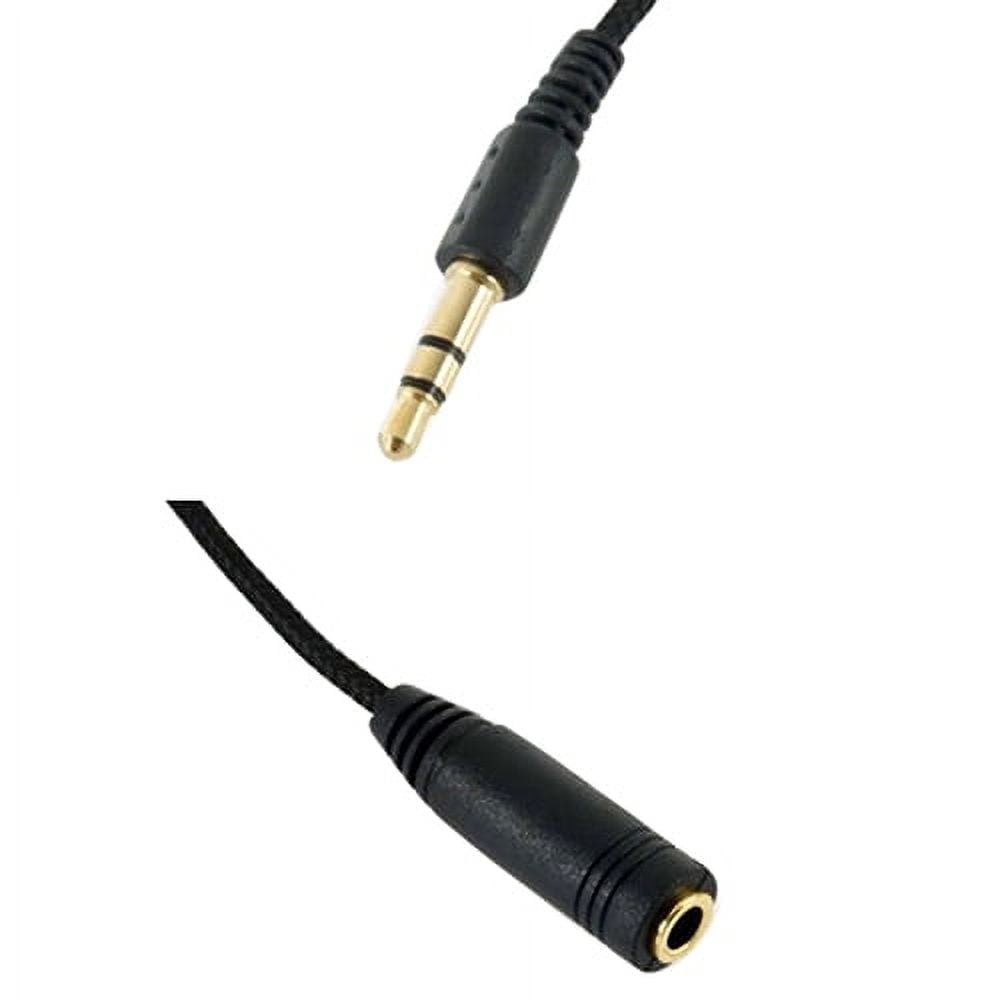 HEVIRGO 11PCS 10ft Jack Female to Male Headphone Stereo Audio Extension ...