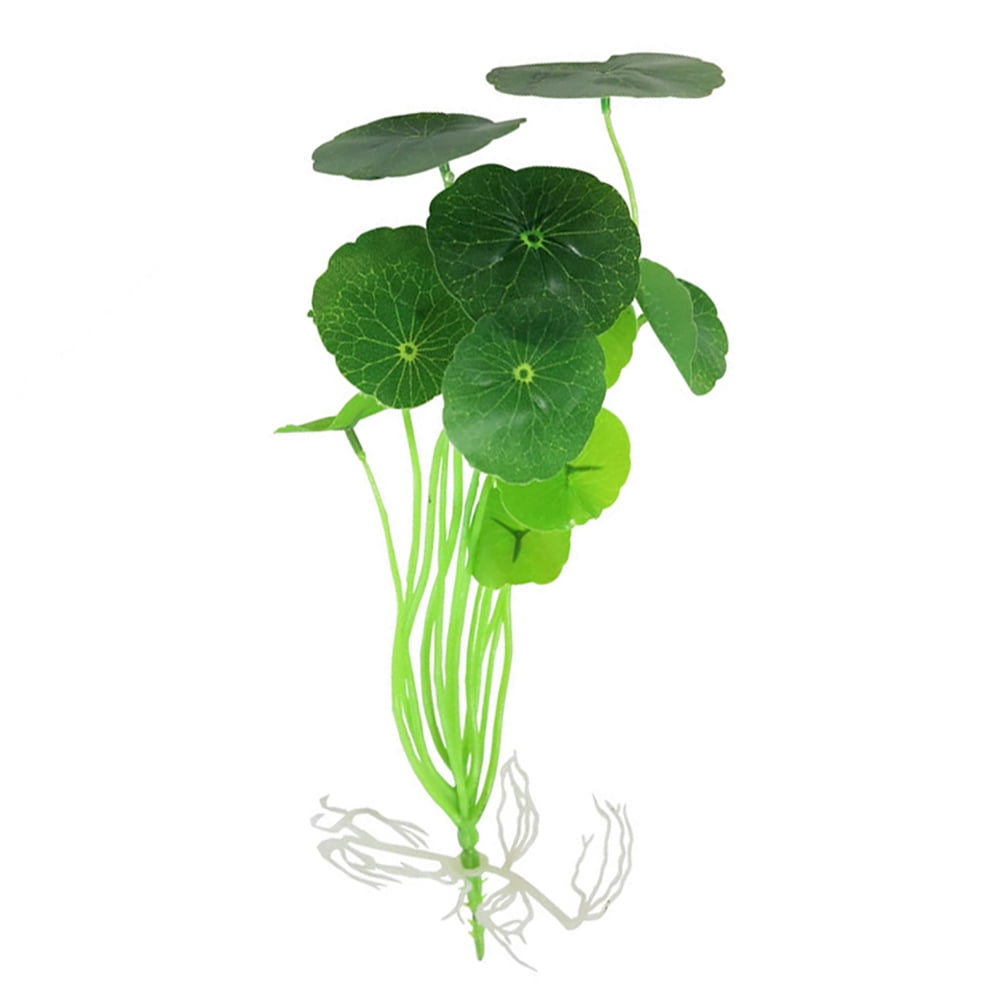 HEVIRGO 11PCS Artificial Foliage Plant Lotus Leaf Office Home Garden ...