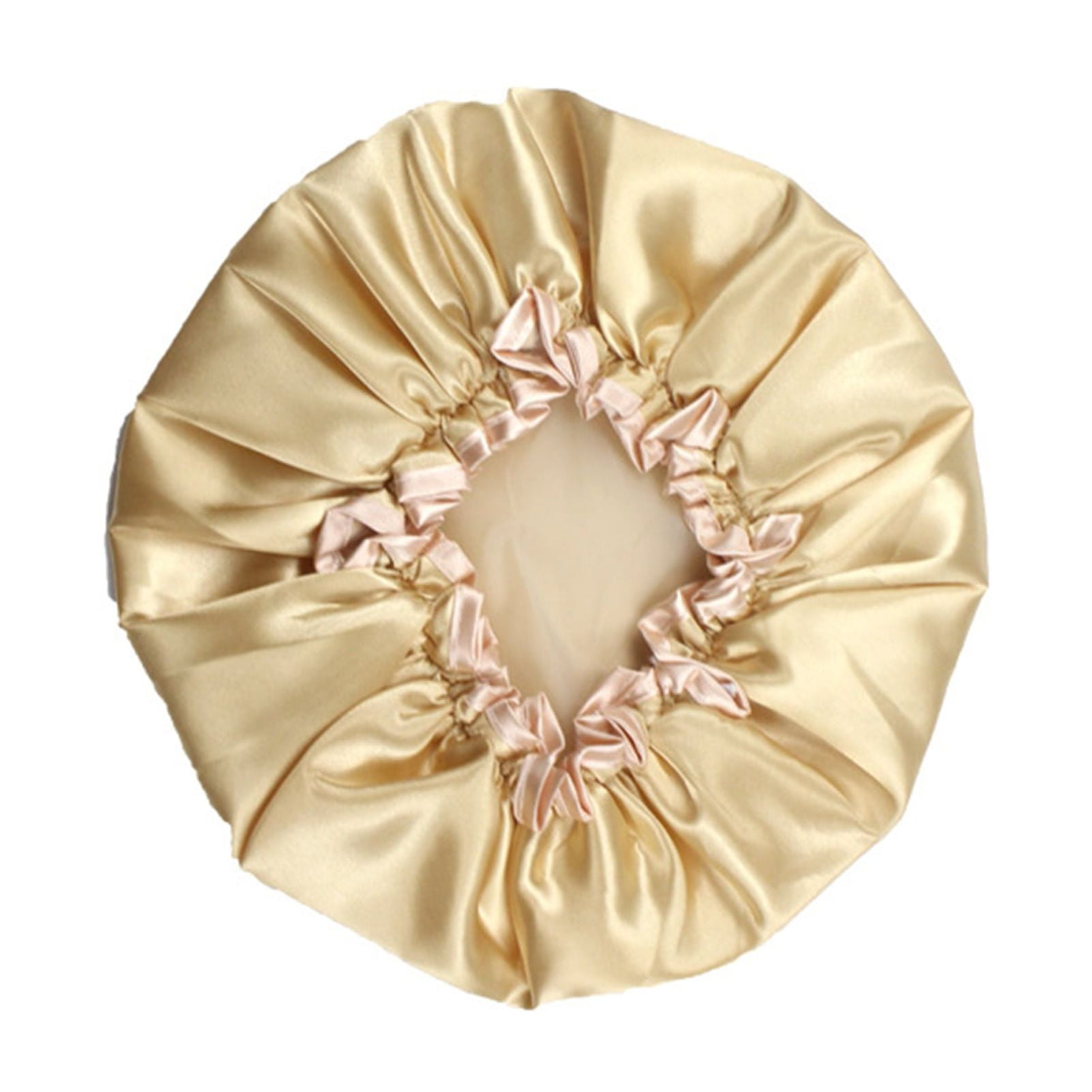 HEVIRGO 1PC Shower Cap Waterproof Reusable Double Layers Elastic Shower ...