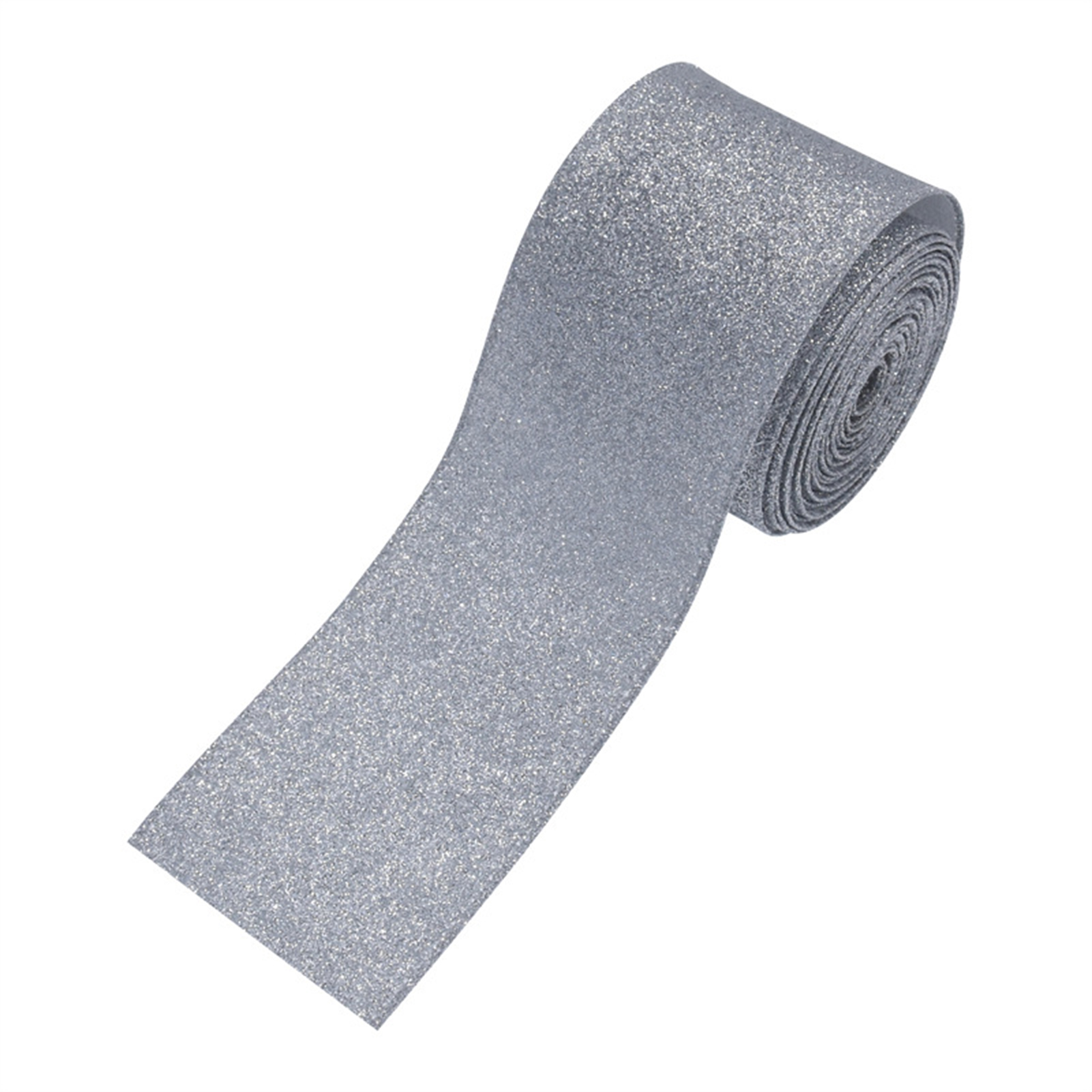 HEVIRGO 4cm/6cm Christmas Ribbon Glitter High Gloss Multi-colors Tear ...