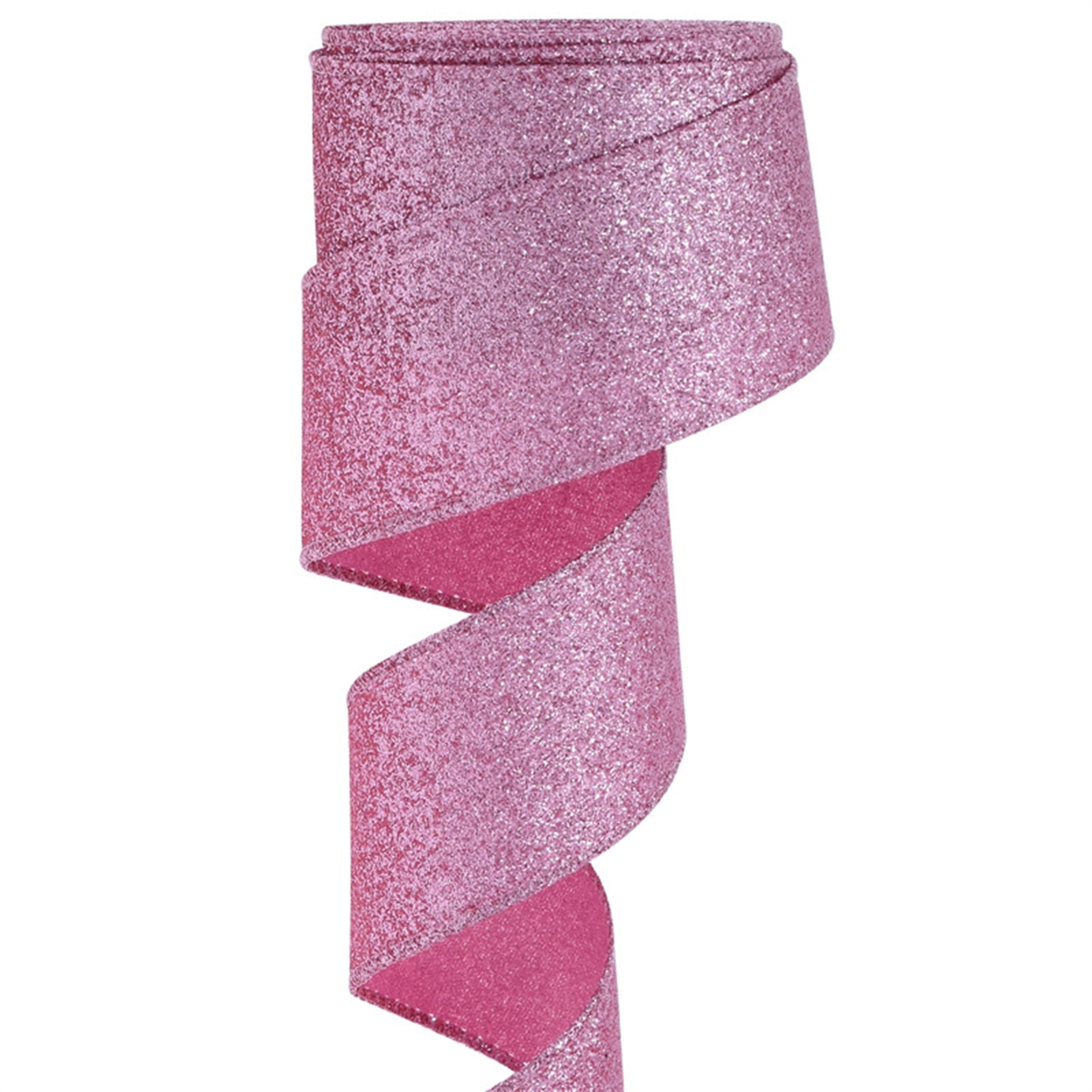 HEVIRGO 4cm/6cm Christmas Ribbon Glitter High Gloss Multi-colors Tear ...