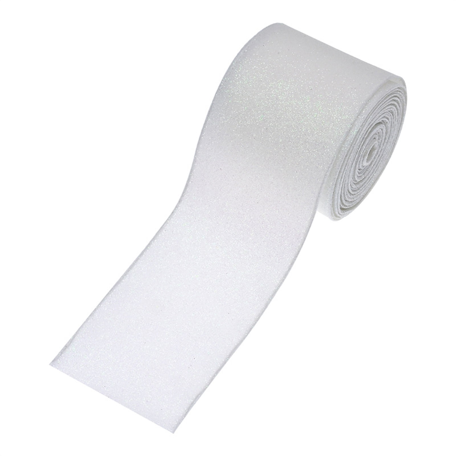 HEVIRGO 4cm/6cm Christmas Ribbon Glitter High Gloss Multi-colors Tear ...