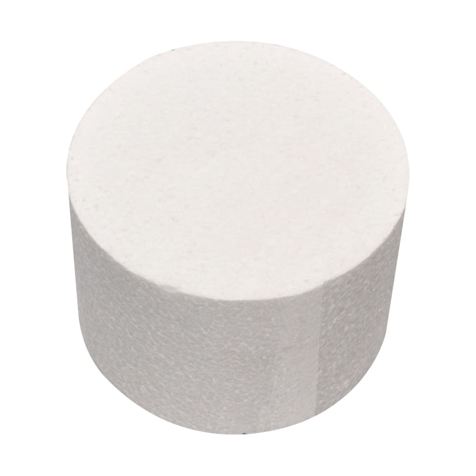 HEVIRGO 4inch Round Foam Cake Dummy Sugarcraft Flower Decor Practice ...