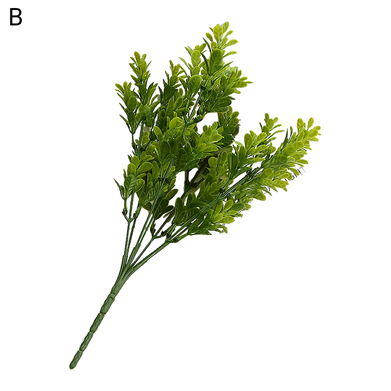 HEVIRGO Artificial Leaves Decorative Realistic Appearance Plastic Lush ...