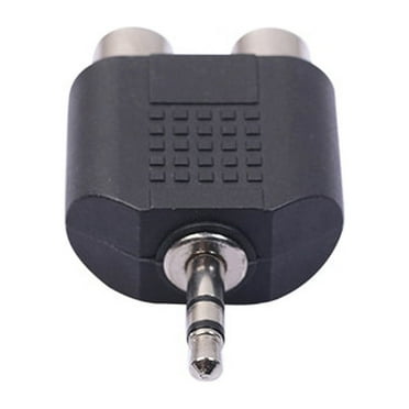 3.5mm Female Jack to 2 RCA Male Plug Audio Y Splitter Cable by Mars ...