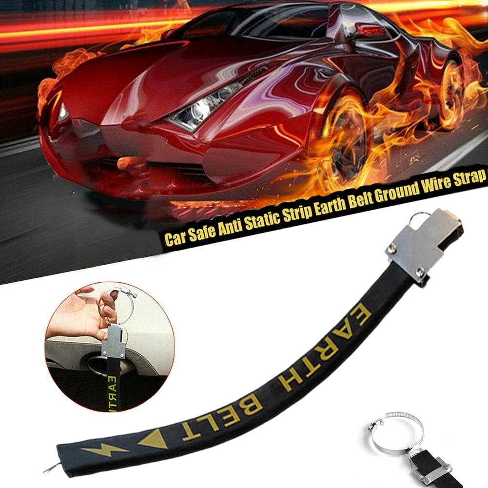 HEVIRGO Car Anti Static Strip Earth Belt Ground Wire Strap Vehicle Safe ...