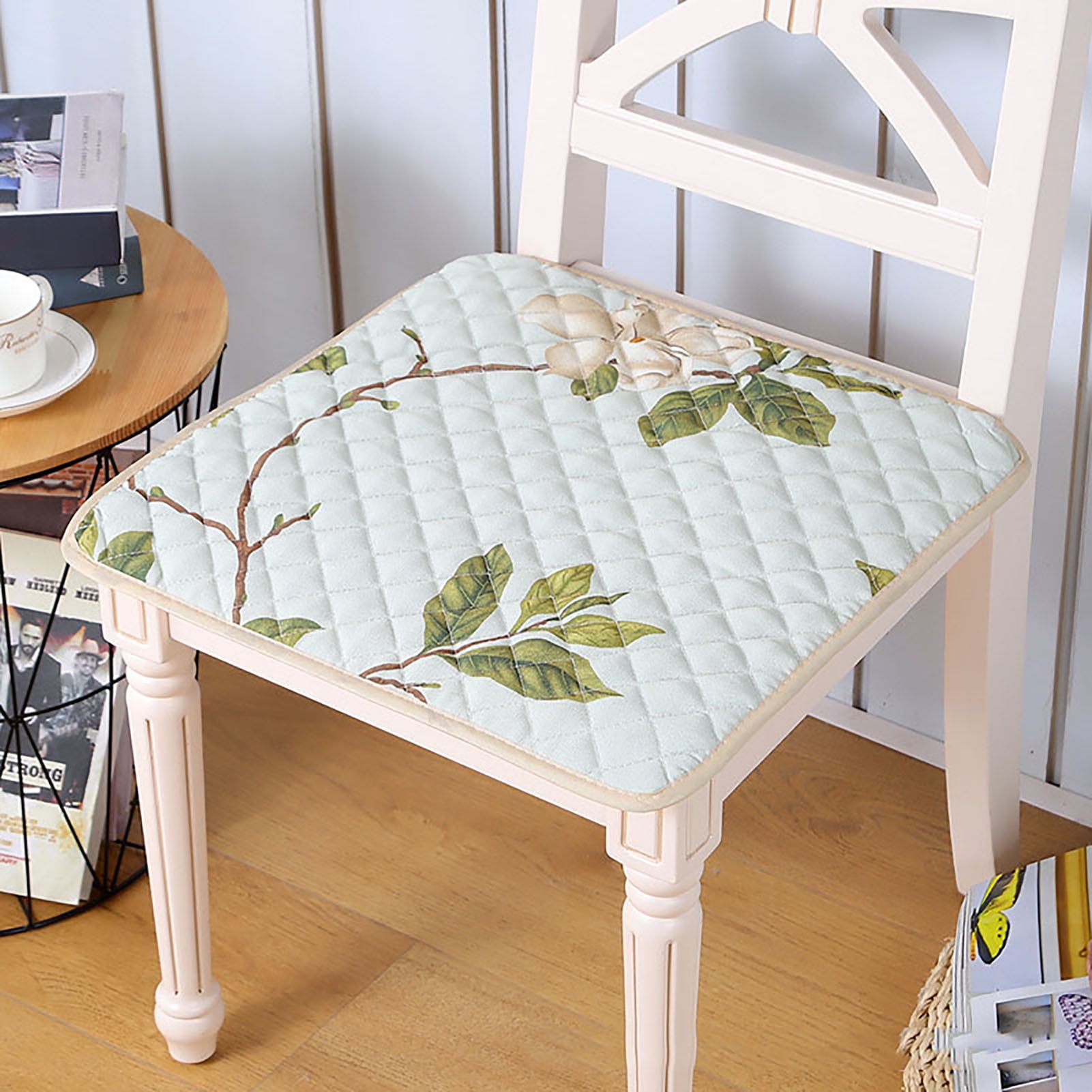 HEVIRGO Chair Cushion with Straps, 12-18 Inch Dustproof Decorative ...