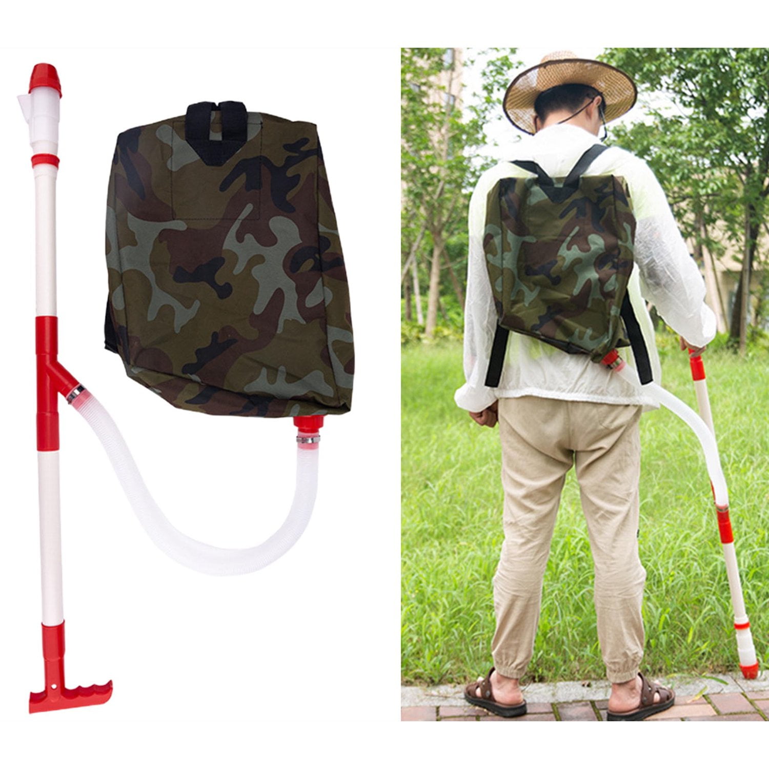 HEVIRGO Fertilizer Spreader Fertilizer Spreader Labor-saving ...