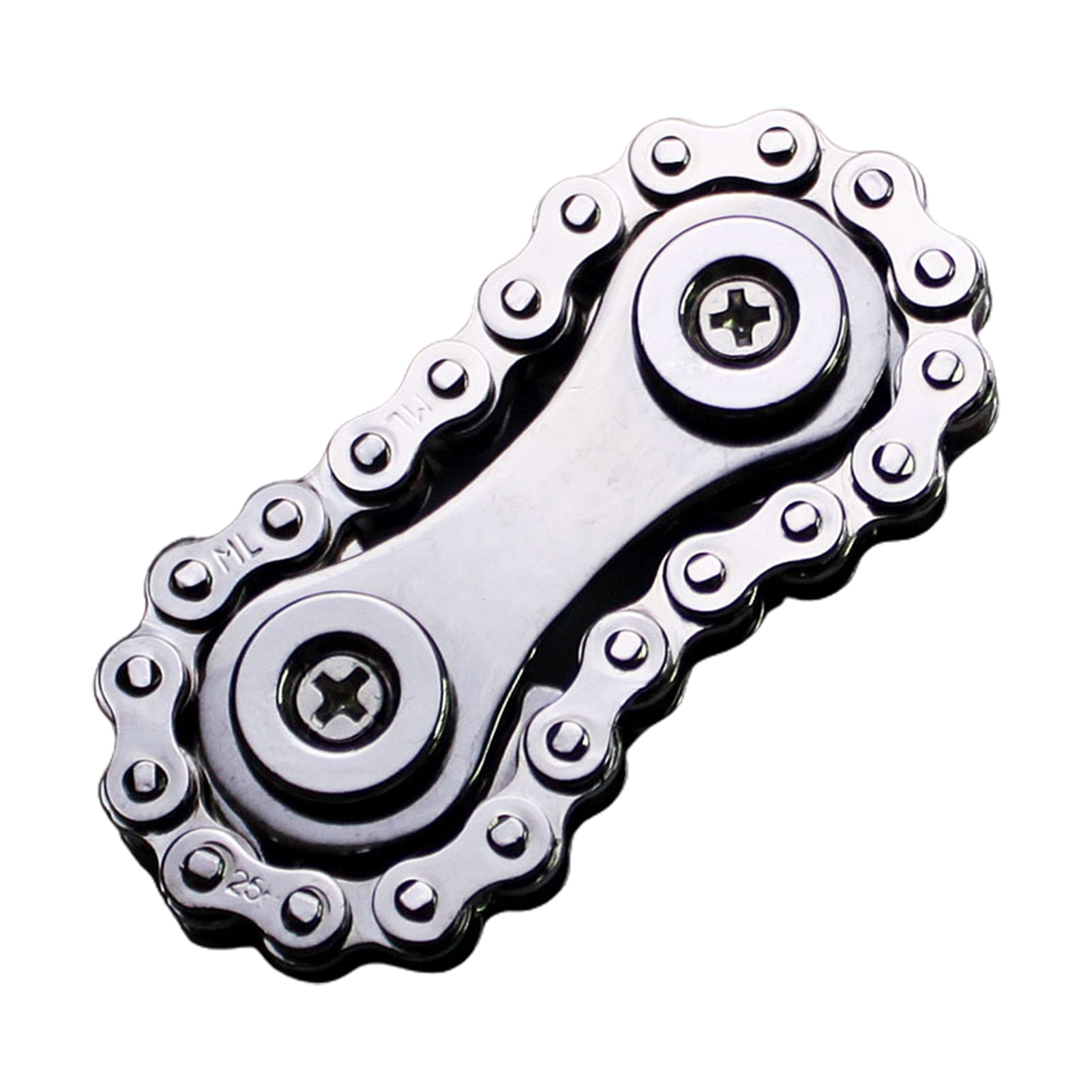 HEVIRGO Fingertip Gear Chain Pocket-sized Metal Hand Fidget Gyro ...