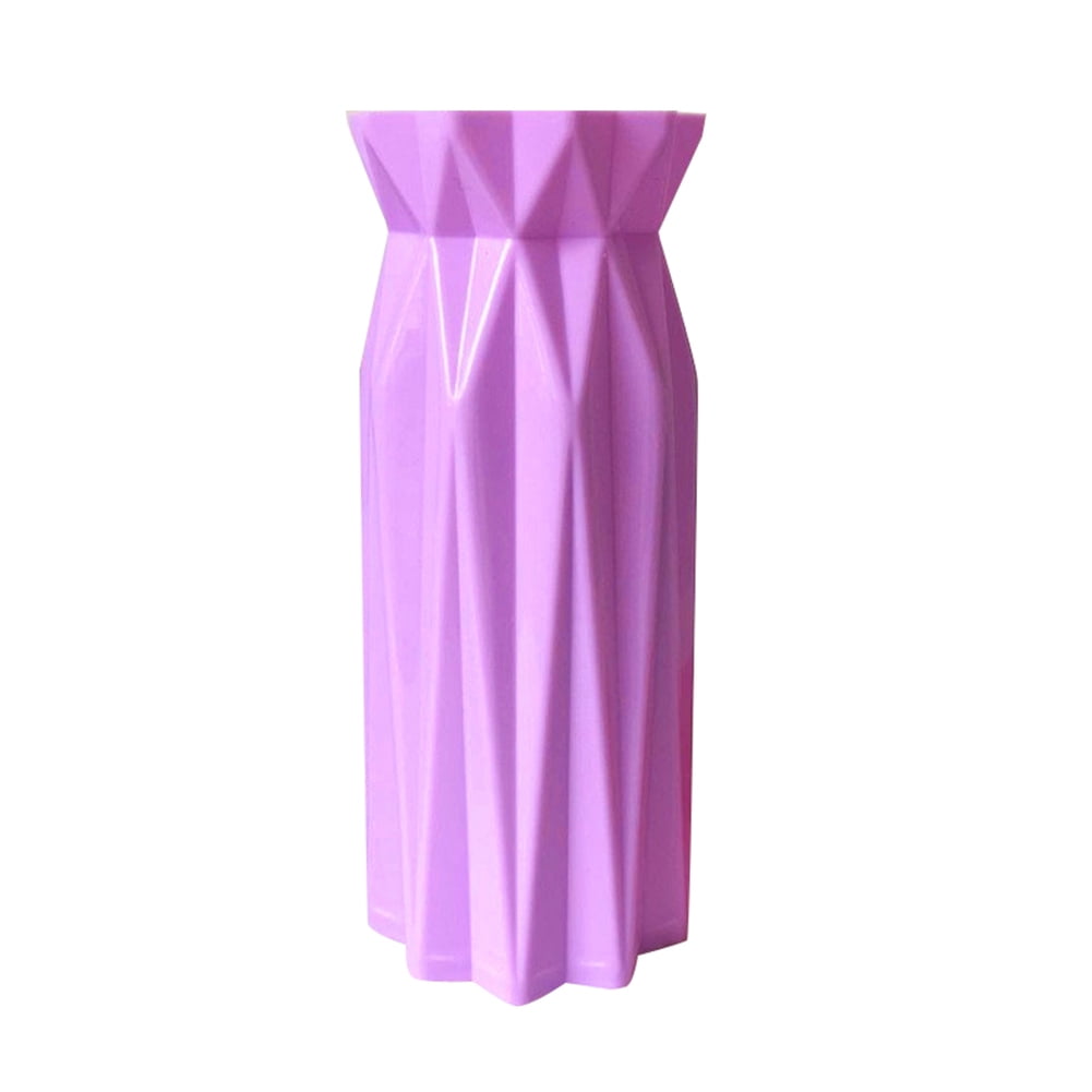 HEVIRGO Geometric Origami Vase Flower Arrangement Pot Container Home ...
