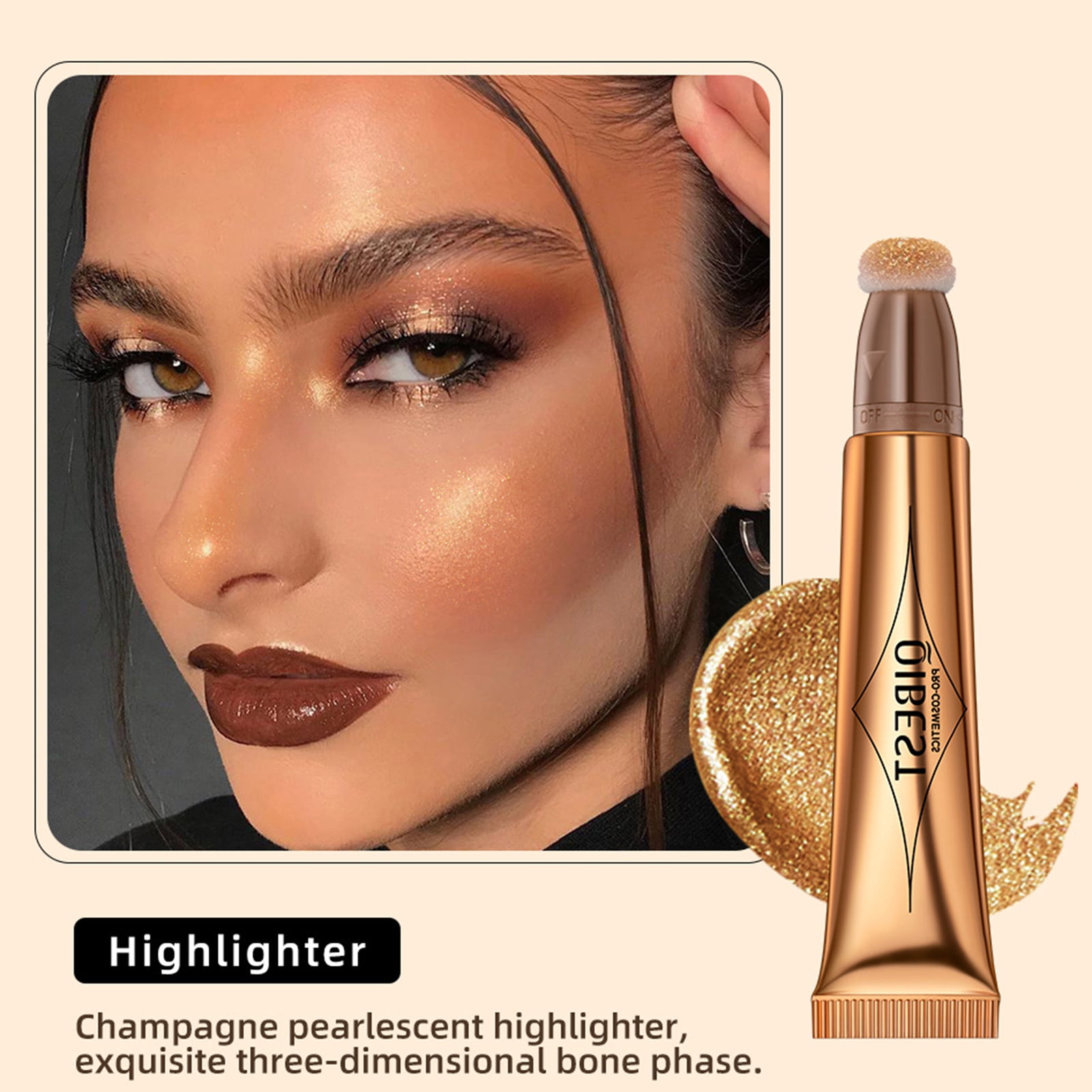 HEVIRGO Makeup Pen Good Spreadability Silky Smooth Uniform Color ...