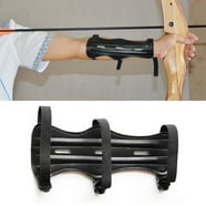 PU Leather Archery Arm Guard Hand Protector Brace Longbow Hunting ...
