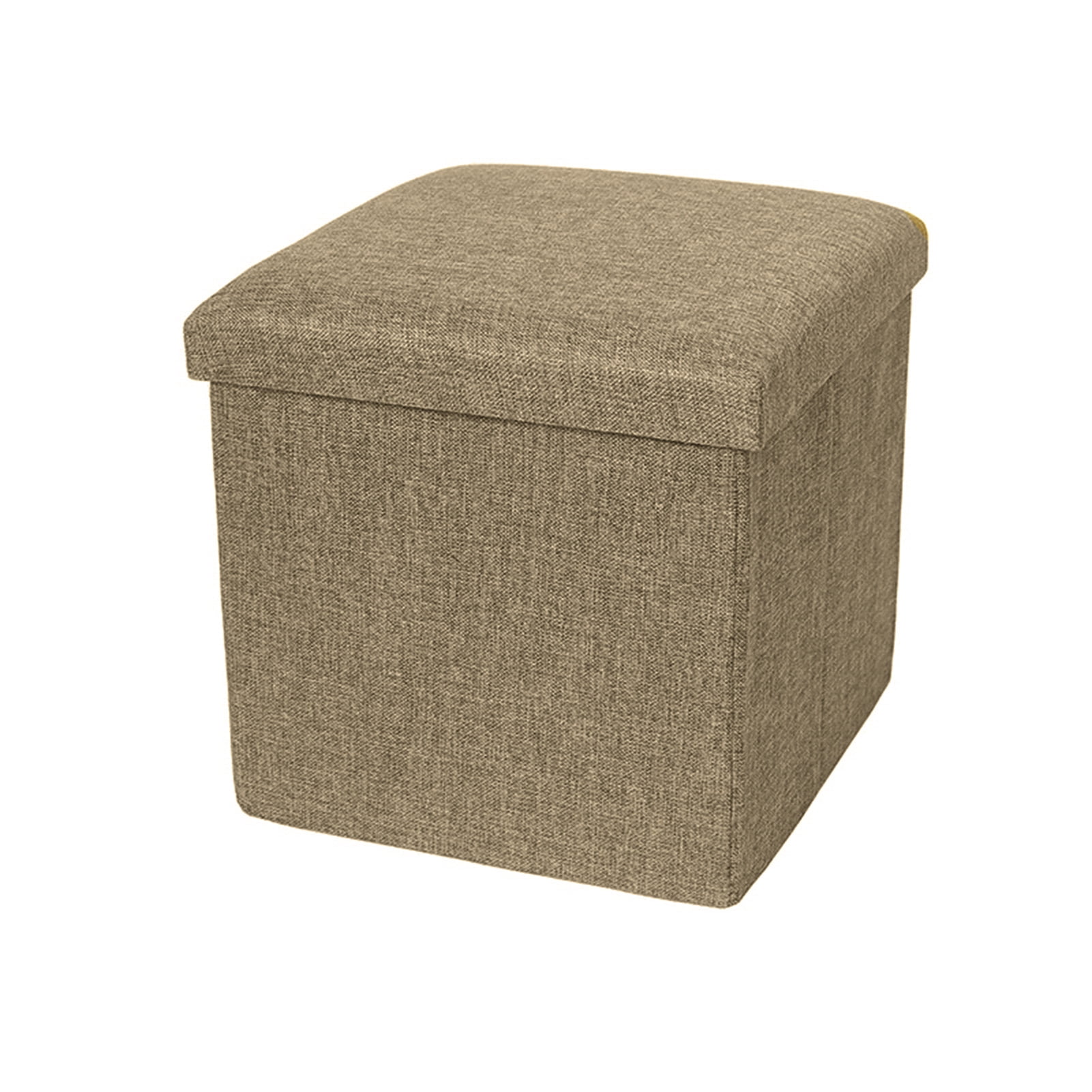 HEVIRGO Storage Box Cube Seat Strong Load Bearing Capacity Foldable ...