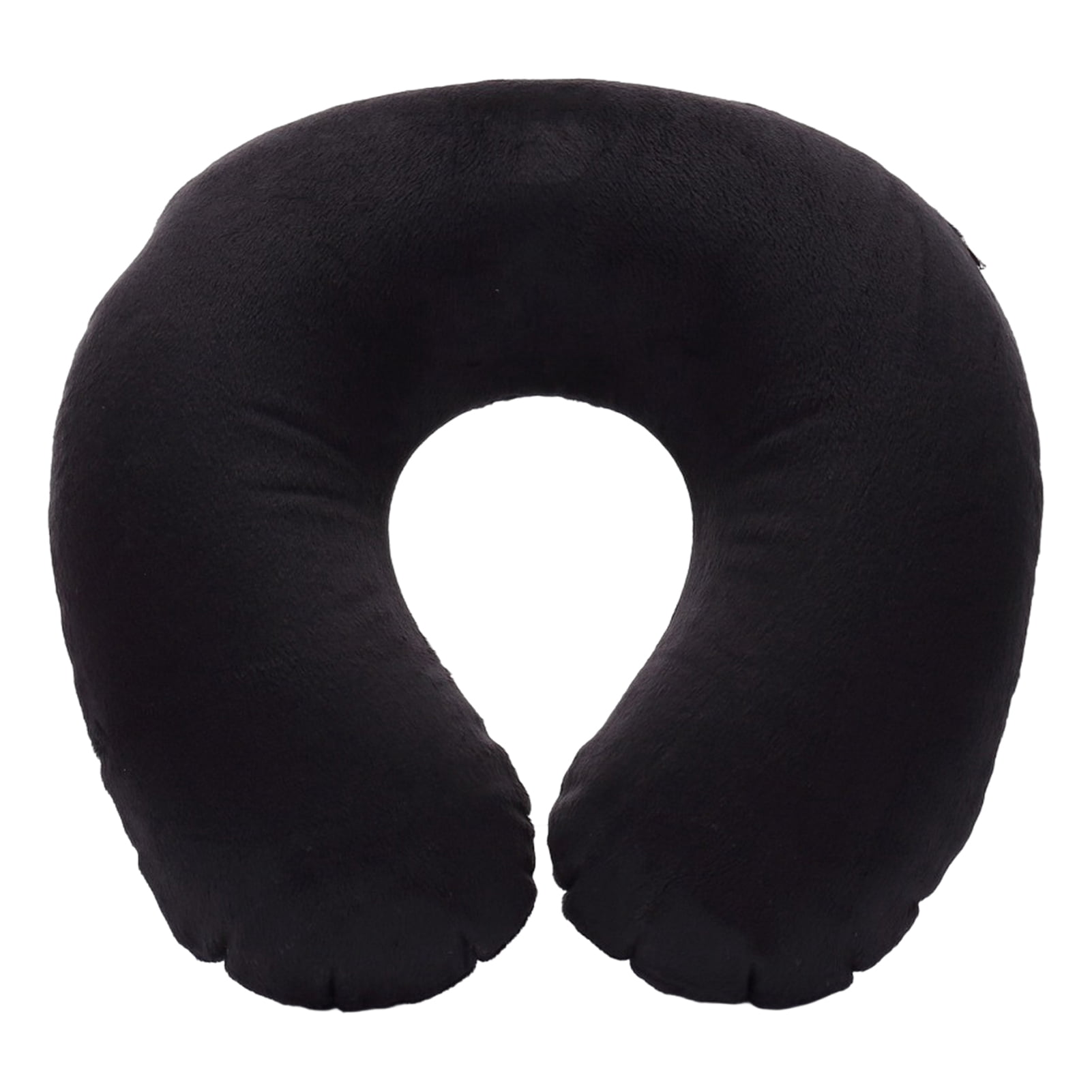 HEVIRGO U-Shaped Memory Foam Neck Pillow, Inflatable Back Support for ...