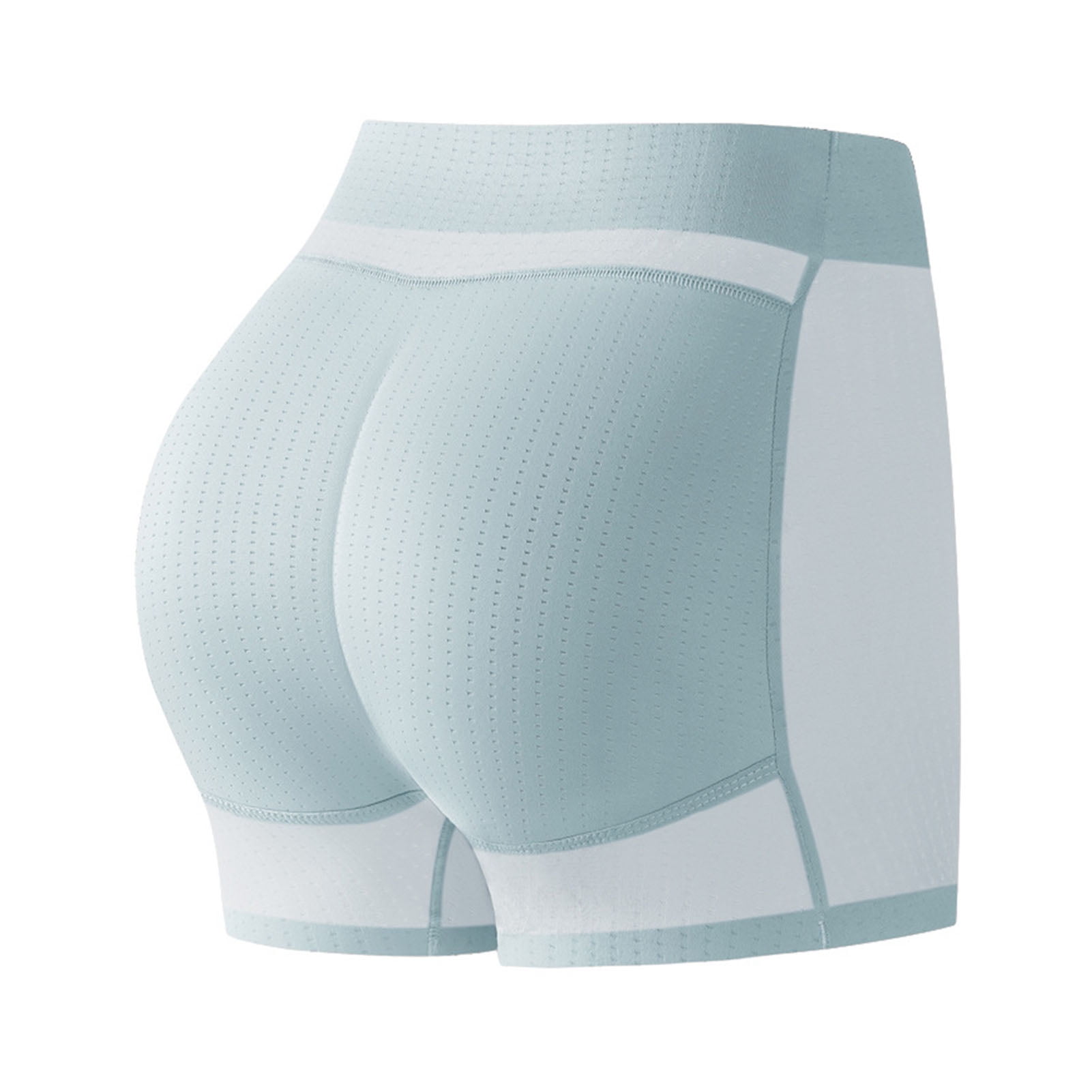 HEVIRGO Women Underpants Hollow Mesh Patchwork Tummy Control High Waist ...